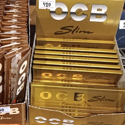 Rolling paper OCB Slim premium gold at 420 Smokey Phangan in Surat ...