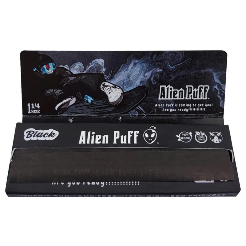 Alien Puff Black paper at D Cannabis Coffee Shop in Phuket - Weed in ...