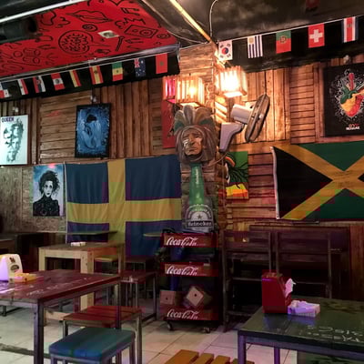 Reggae Town Bar and Restaurant in Krabi, Thailand - Cannabis in Thailand