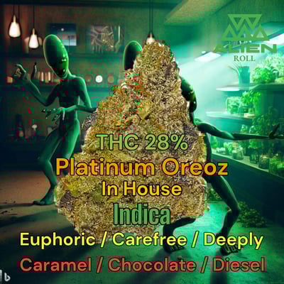 Alien Roll (ร้านกัญชา คาเฟ่ นั่งเล่น) in Pathum Thani, Thailand - Cannabis in Thailand