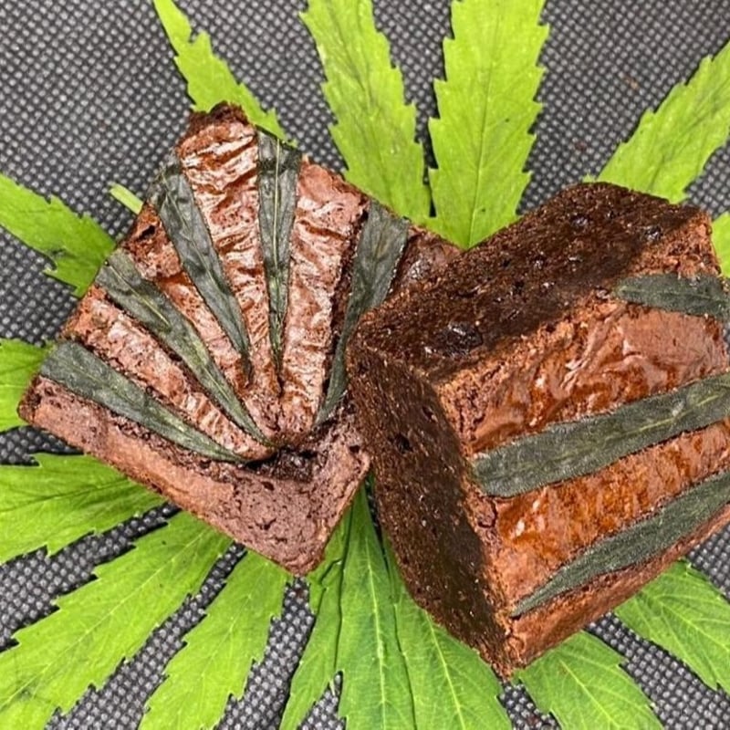 Brownies at So High Coffee Shop in Surat Thani - Weed in Thailand