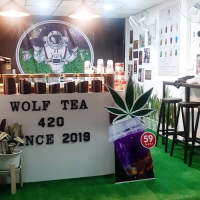 Wolf tea หาดใหญ่ in Songkhla, Thailand - Cannabis in Thailand