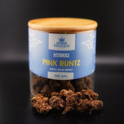 PINK RUNTZ Cannabis Flower at WeedeN Banzaan Market in Phuket - Weed in ...